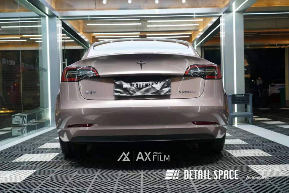 特斯拉Model3｜AX-PET冰莓粉