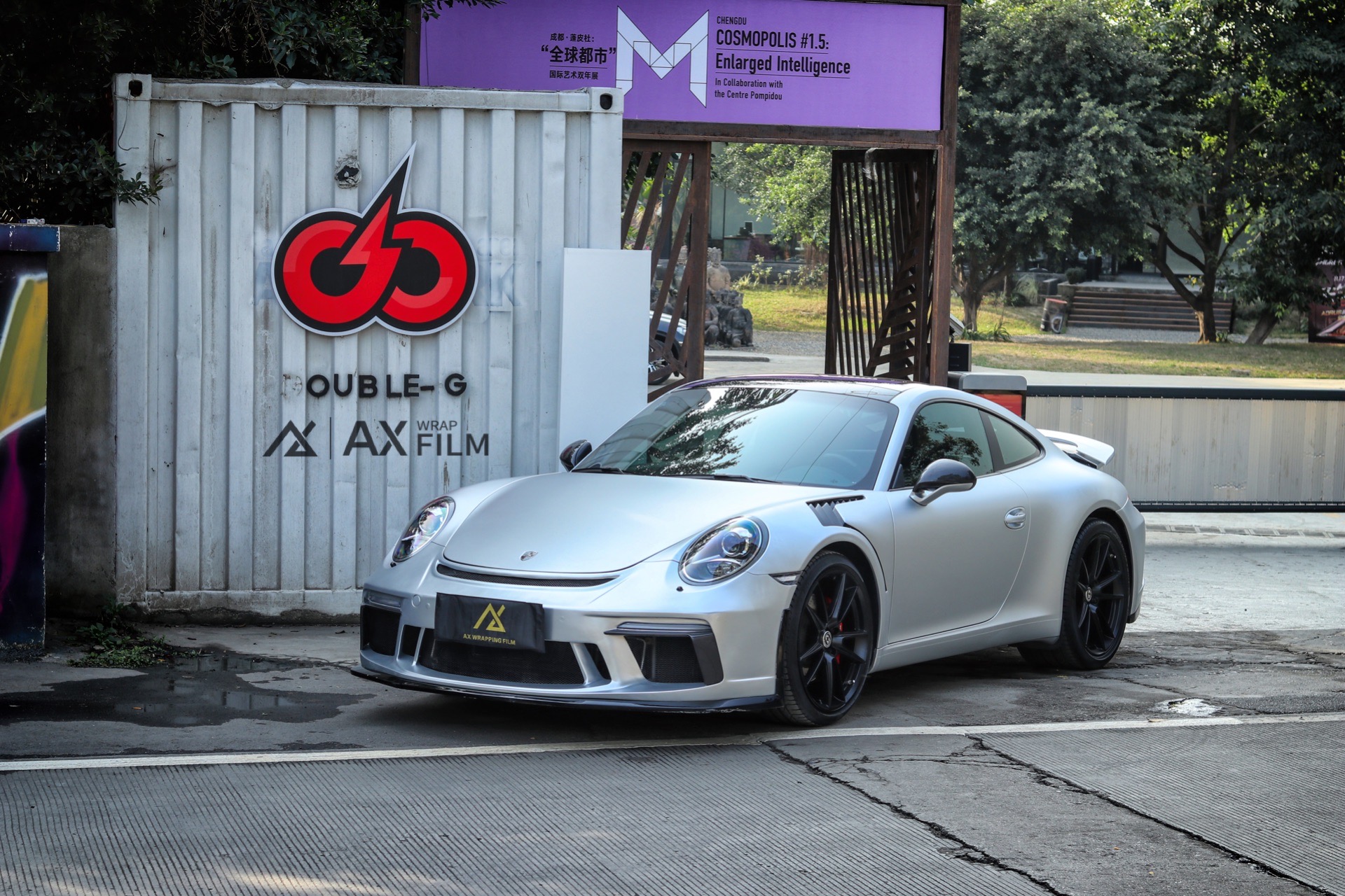 保时捷911｜AX-绸缎银