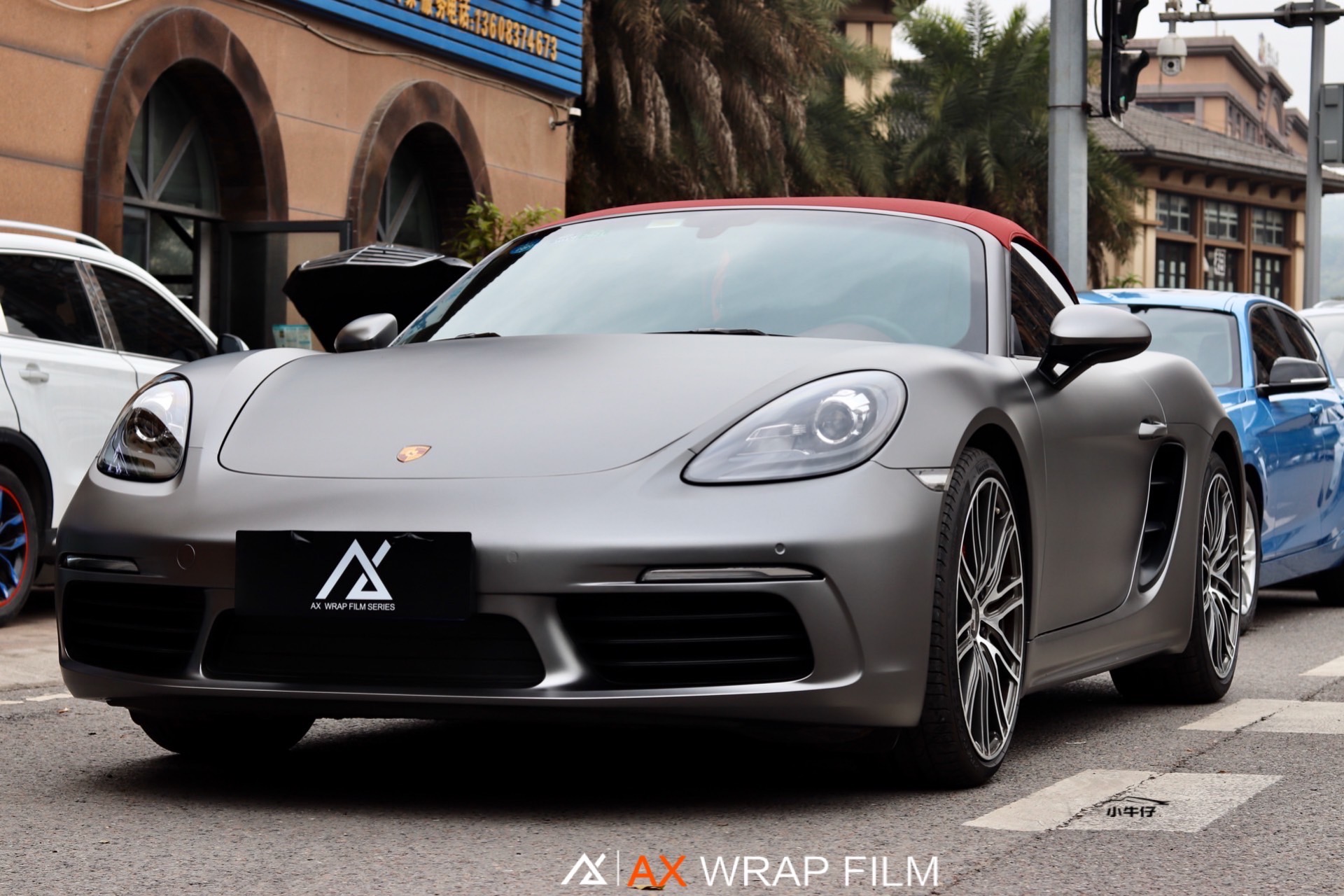 保时捷718 ｜AX-AMG山灰