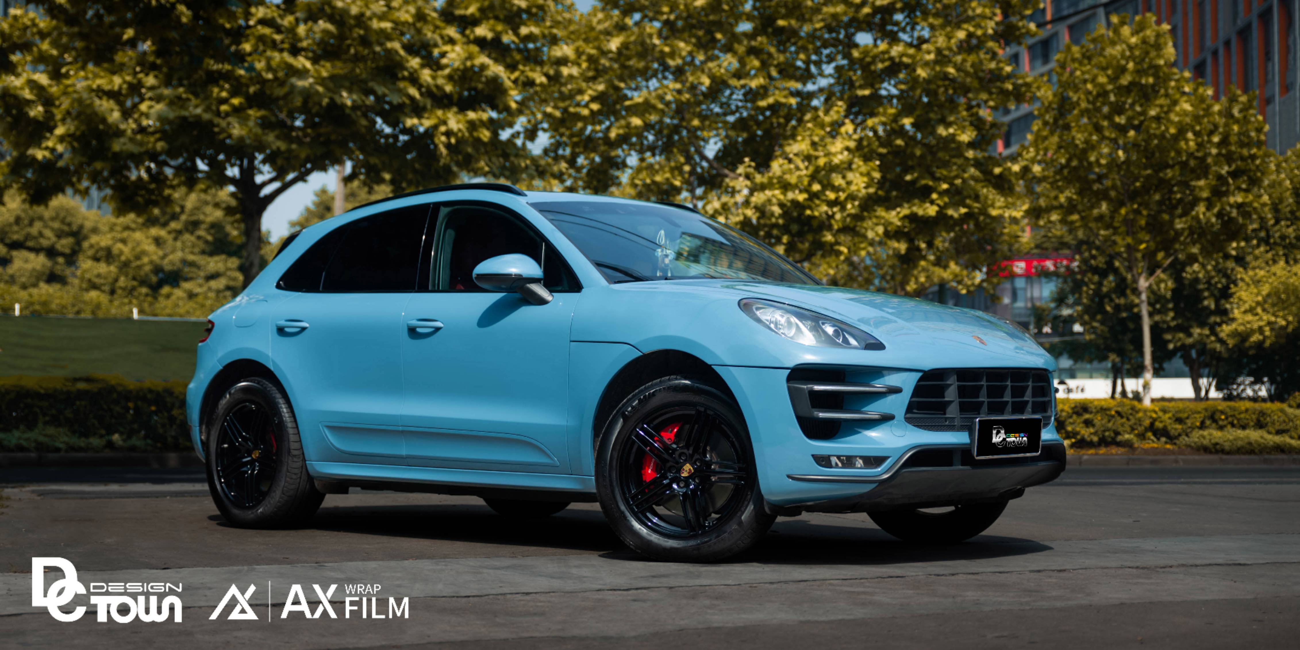 保时捷Macan｜AX-PET瓷器蓝