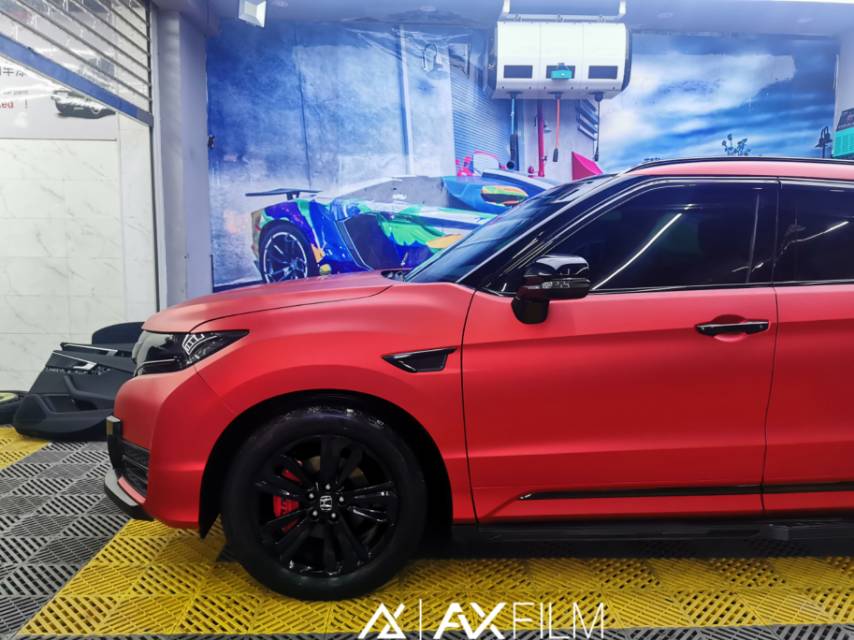 本田UR-V｜AX-PET亚面电镀金属红