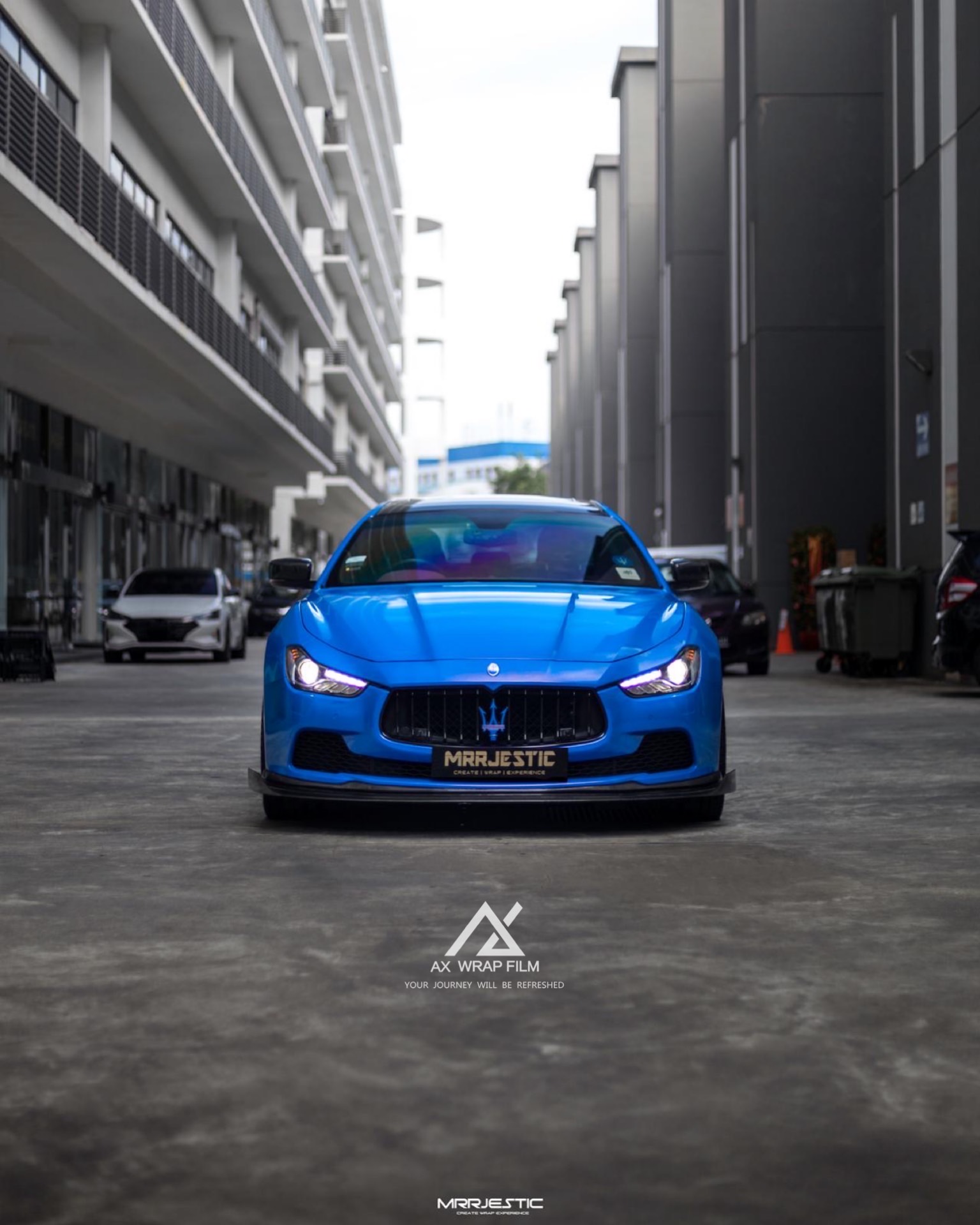 玛莎拉蒂 ｜AX-钻石蓝莓红