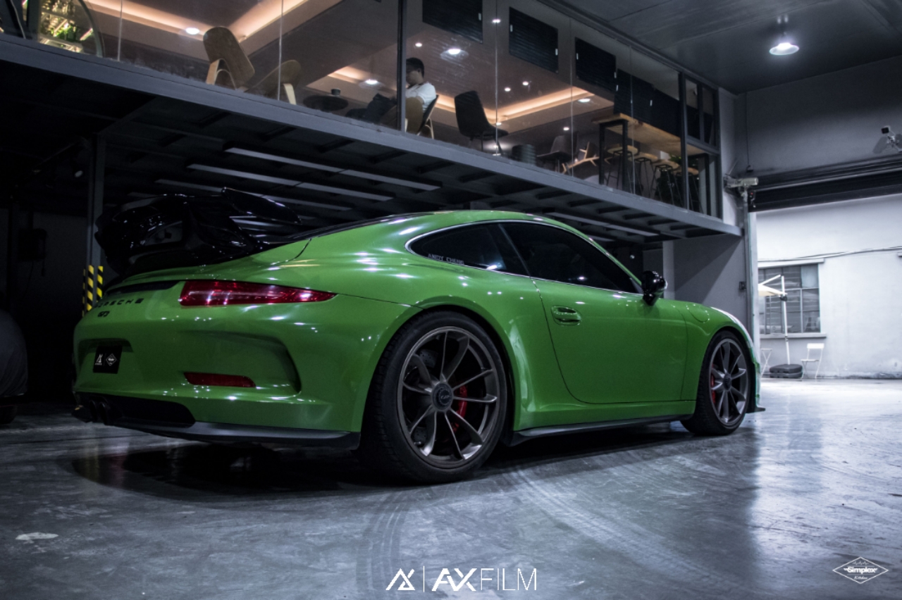 保时捷 911 GT3｜AX-橄榄绿
