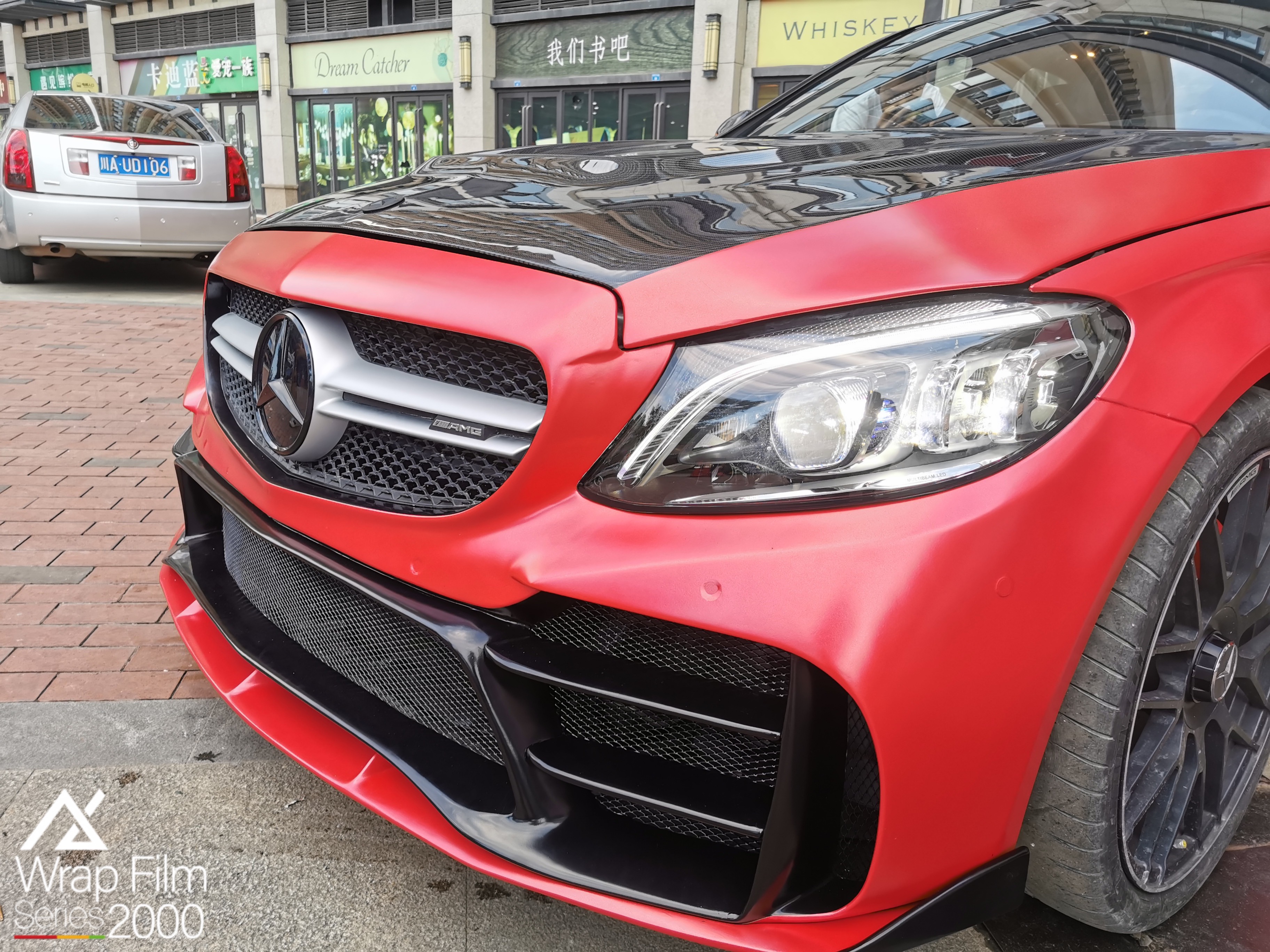 奔驰C43|AX-电光红