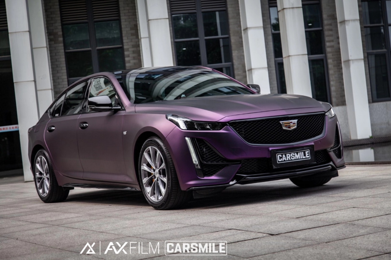 凯迪拉克 CT5｜AX-绸缎赤茶紫