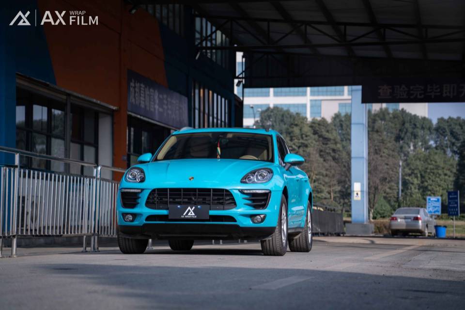 保时捷Macan｜AX-PET迈阿密蓝