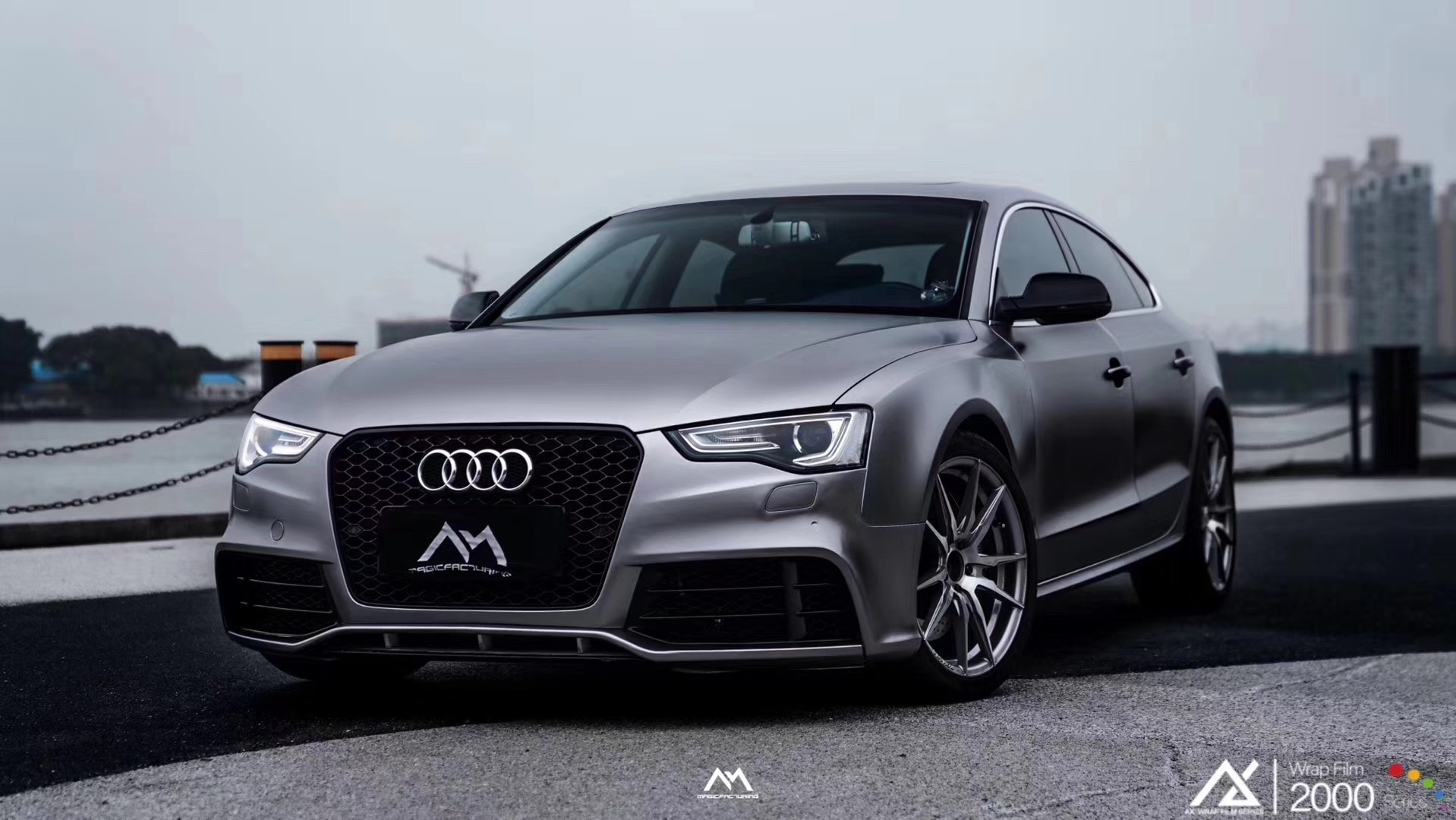 奥迪A5|AX-电光战斗灰