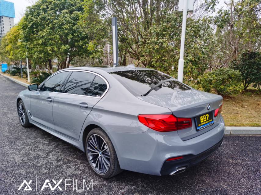 宝马530Li｜AX-PET高亮纳多灰
