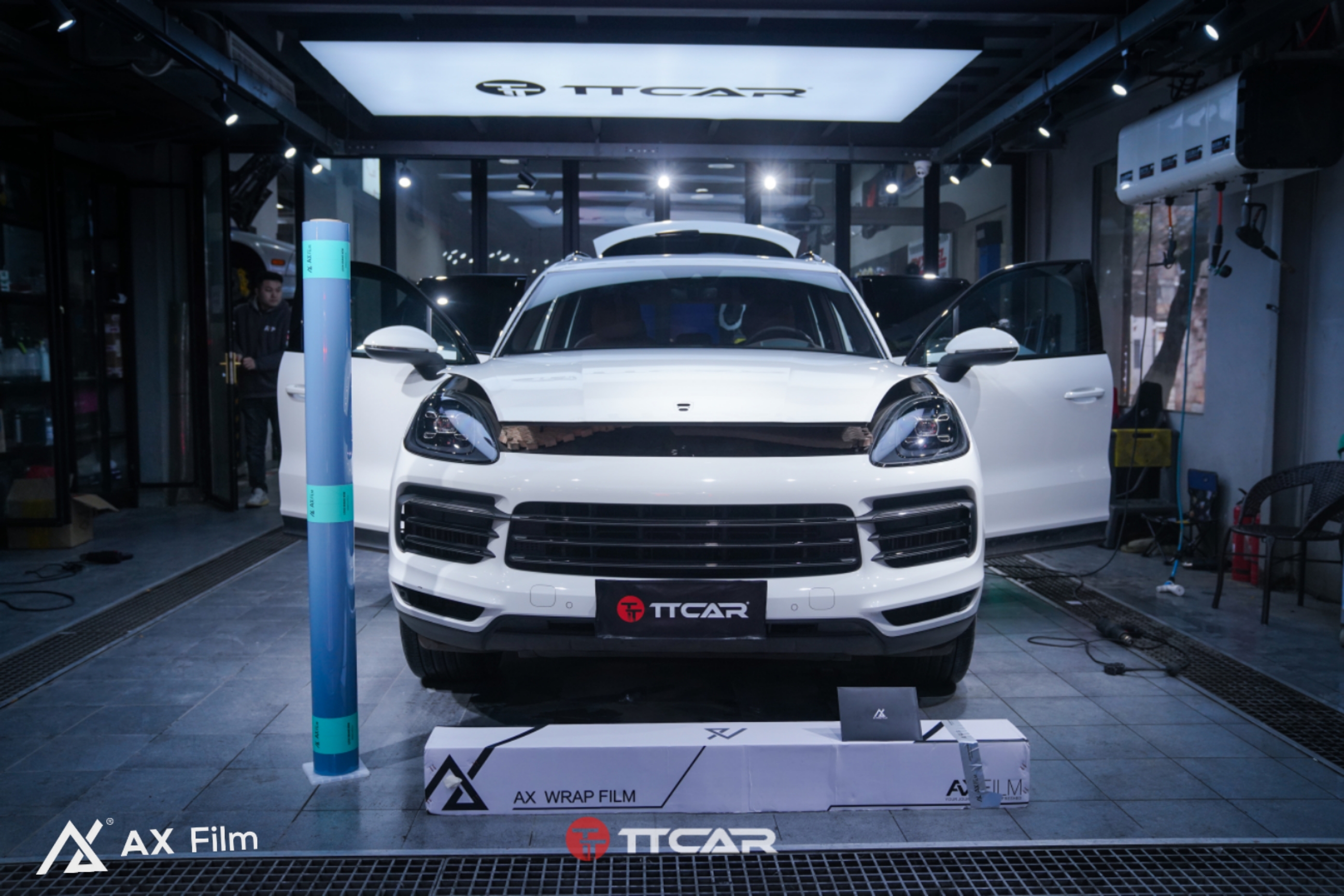 保时捷Cayenne｜AX-瓷器蓝