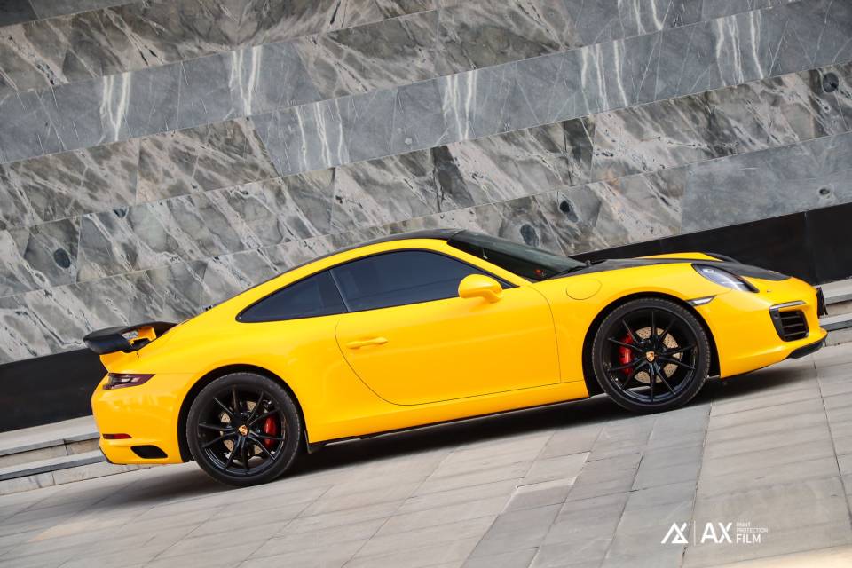 保时捷911｜AX-高亮深黄