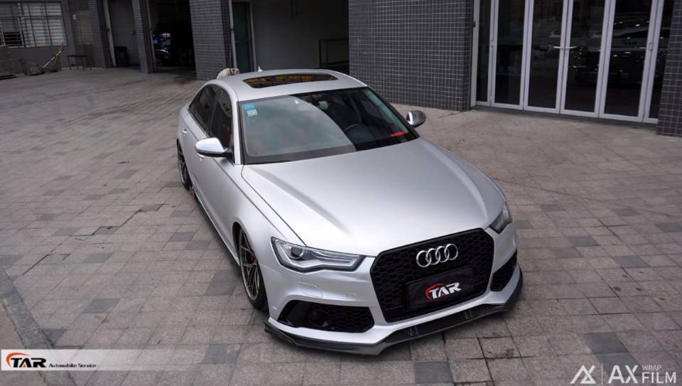 奥迪A6｜AX-PET亚面电镀金属银