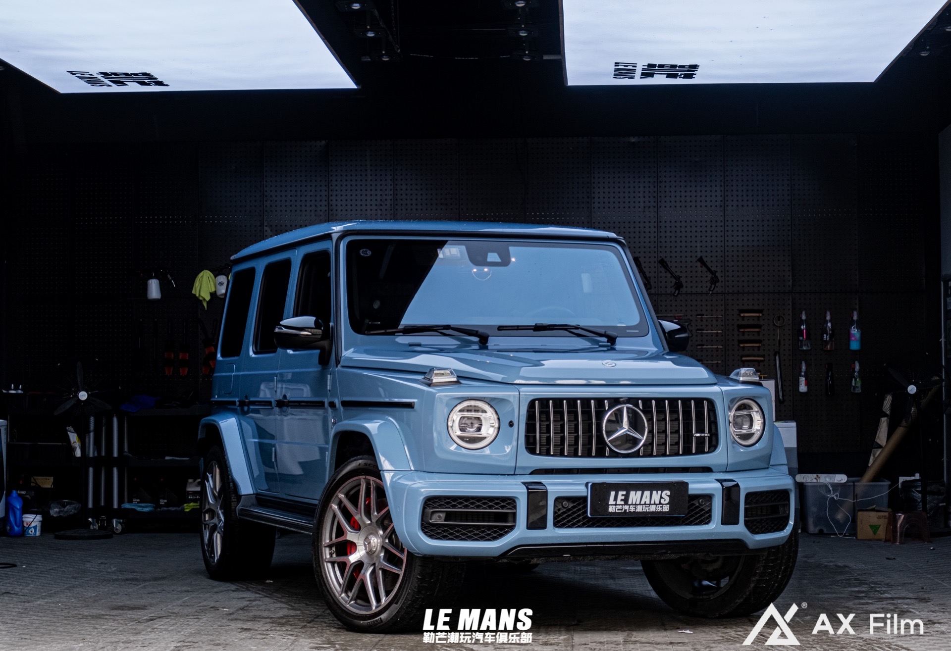 奔驰G63｜AX-瓷器蓝