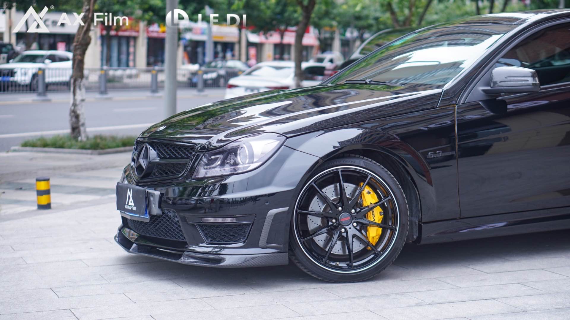 奔驰C63 PET钢琴黑