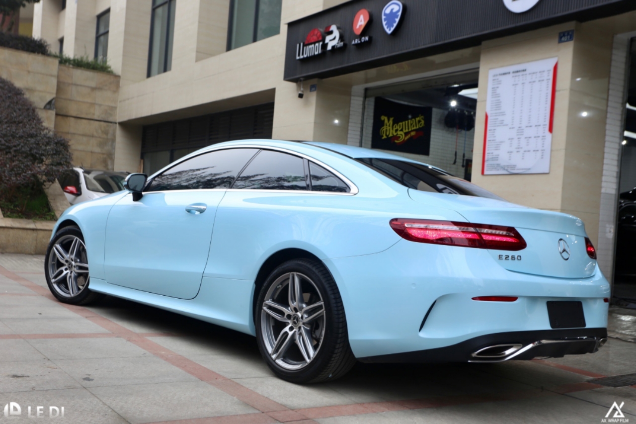 奔驰 E260｜AX-冰川蓝