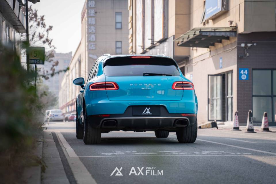 保时捷Macan｜AX-PET迈阿密蓝