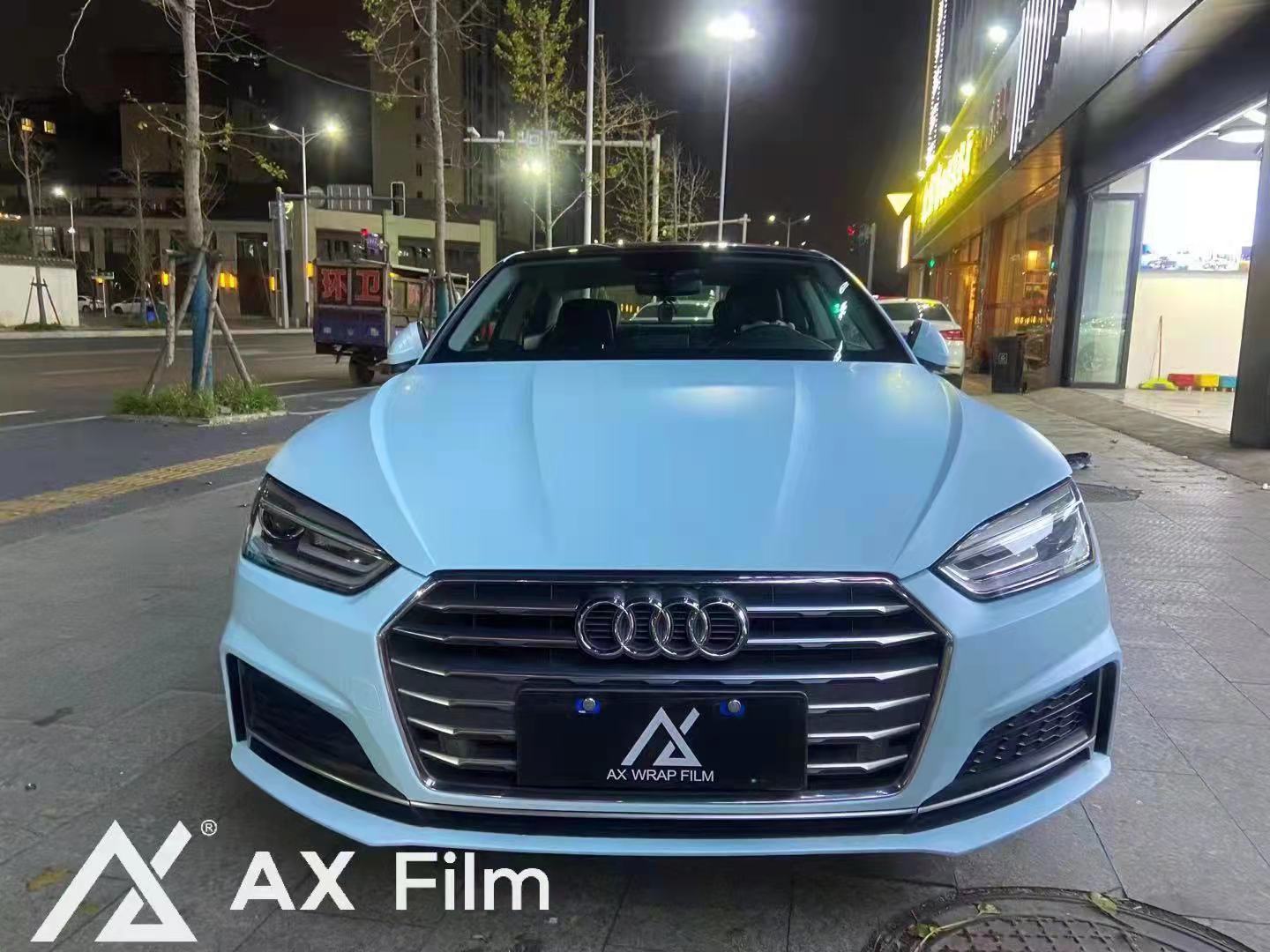 奥迪 A5｜AX-绸缎冰川蓝