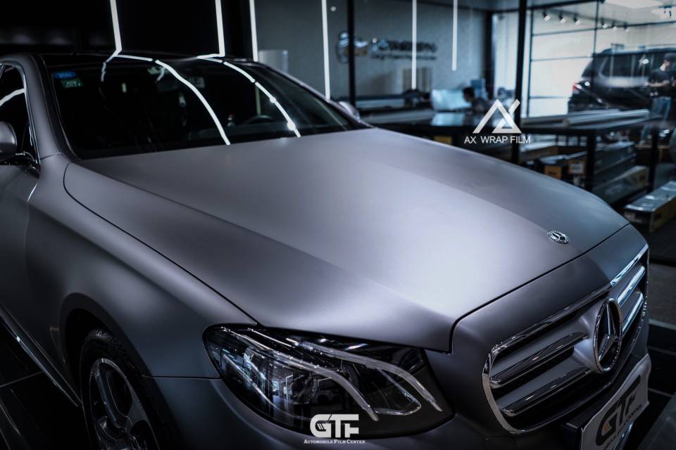 奔驰E300｜AX-AMG山灰