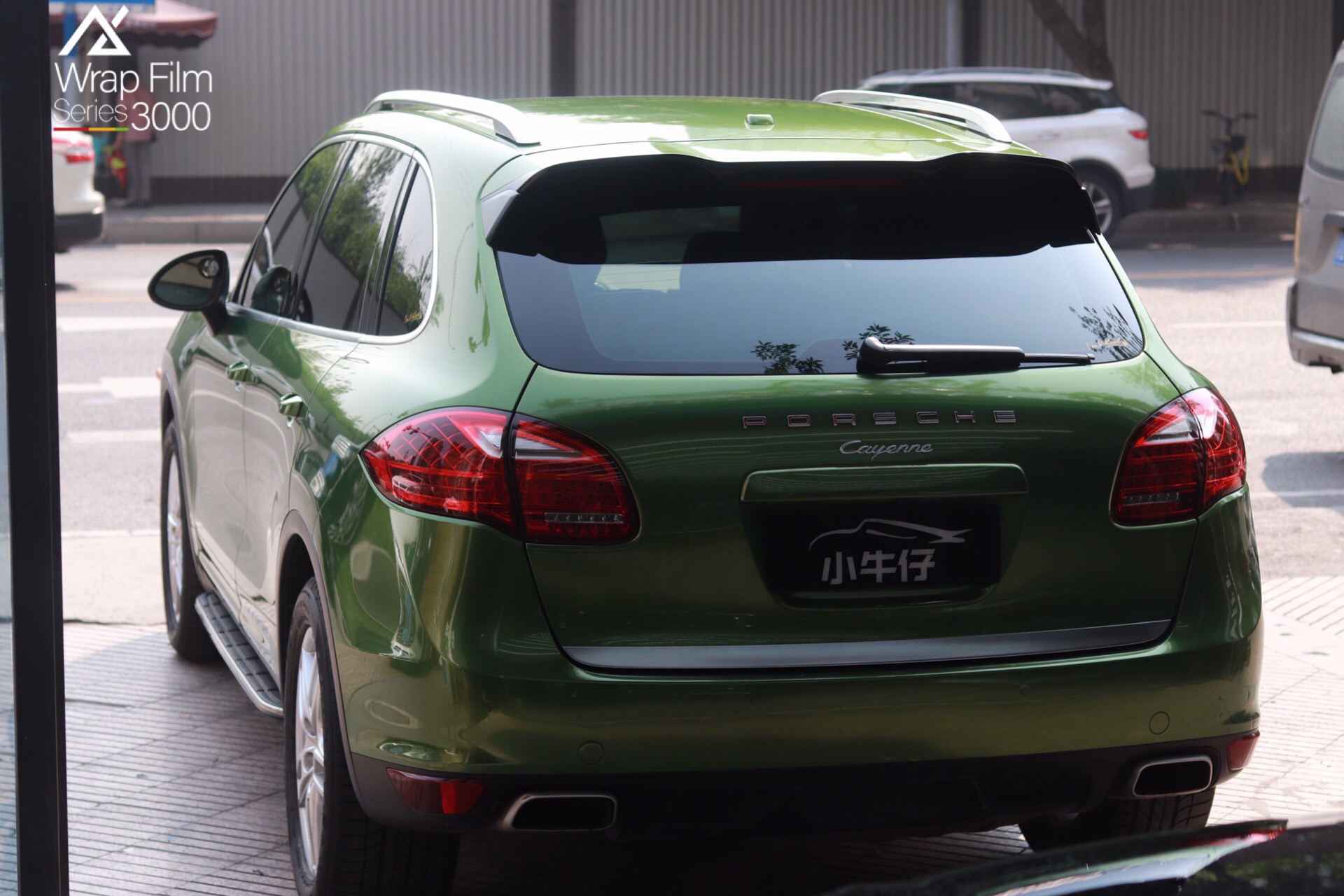 保时捷cayenne|AX-原厂定制曼巴绿