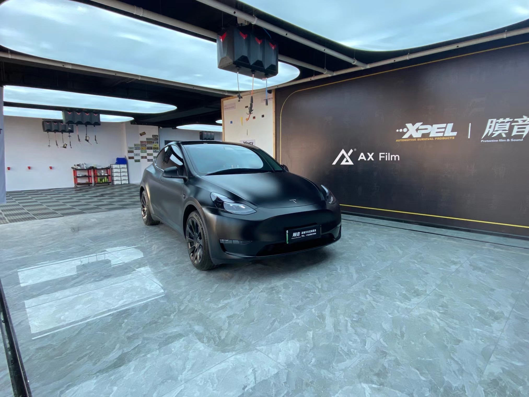 特斯拉modelY｜AX-磨砂黑