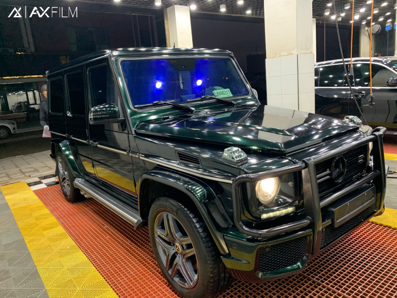 奔驰 G63｜AX-祖母石绿