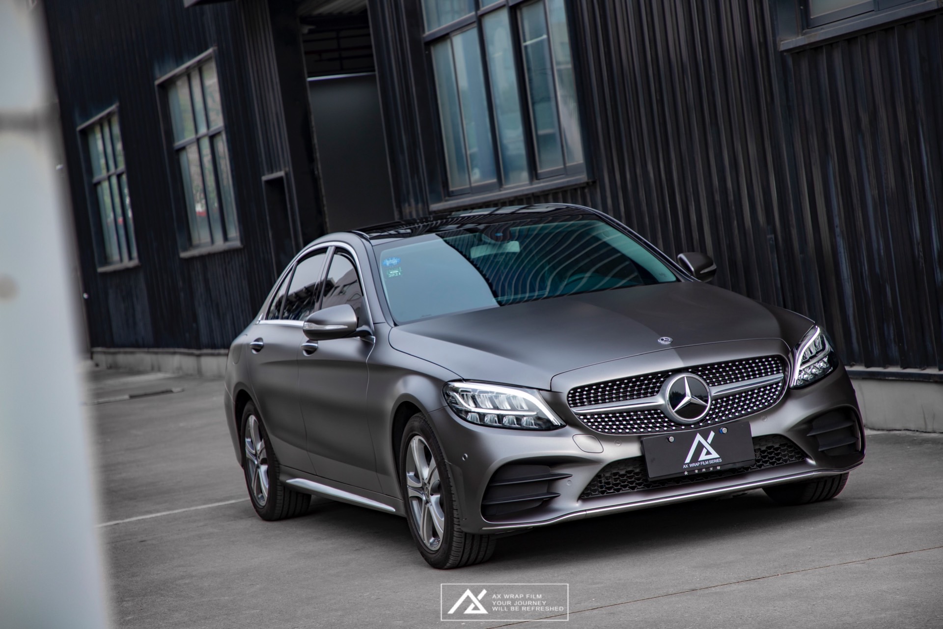 奔驰C260 ｜AX-AMG 山灰