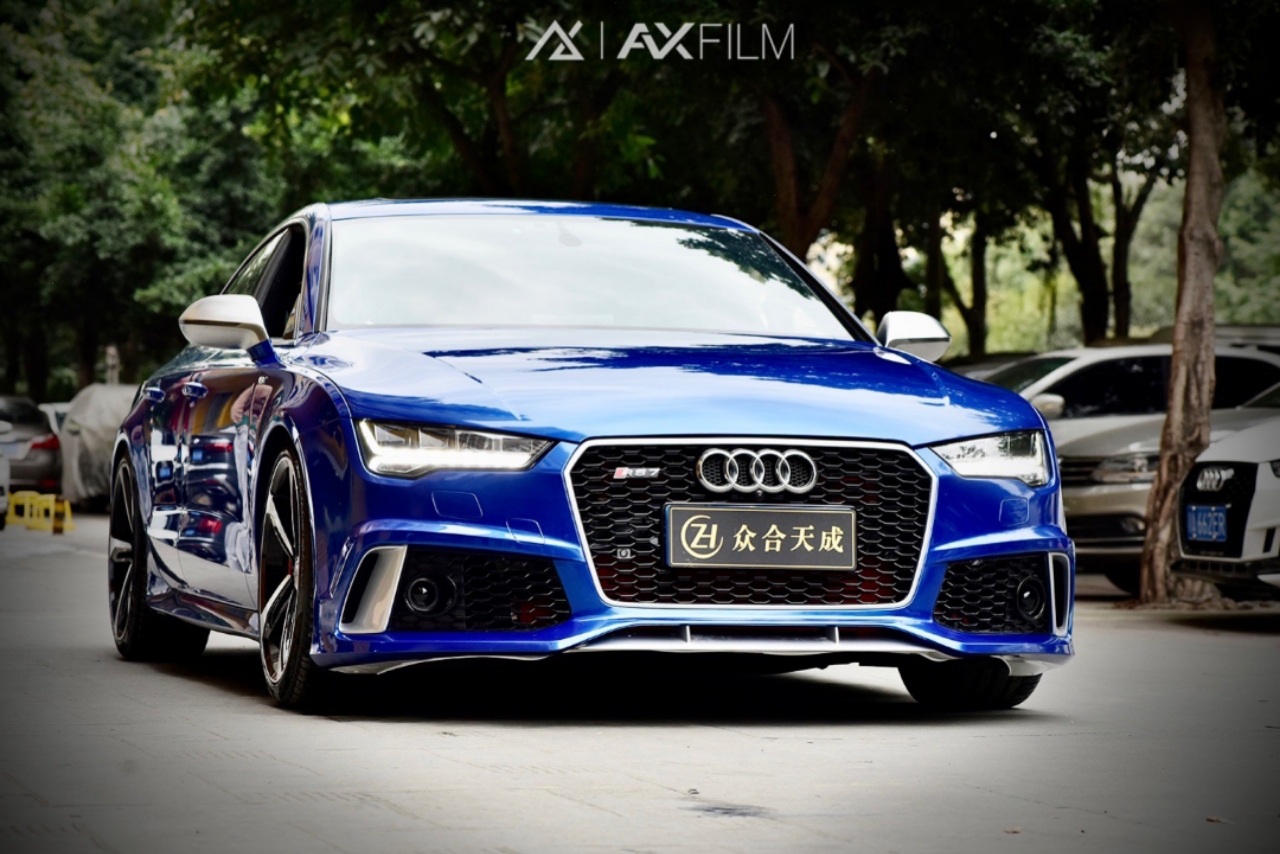 奥迪 A7｜AX-PET雪邦蓝