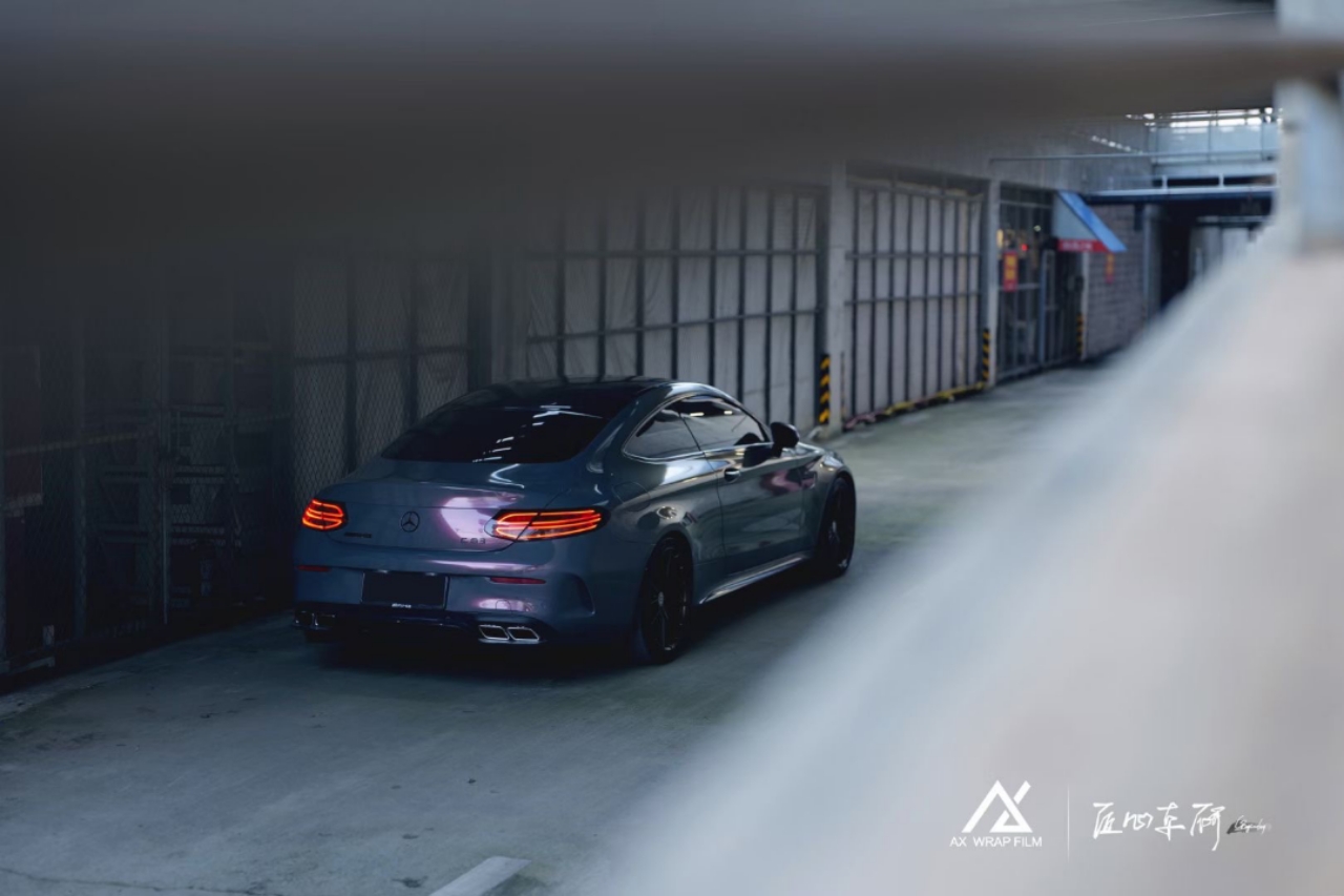 奔驰 C63｜AX-PET星空灰魅影