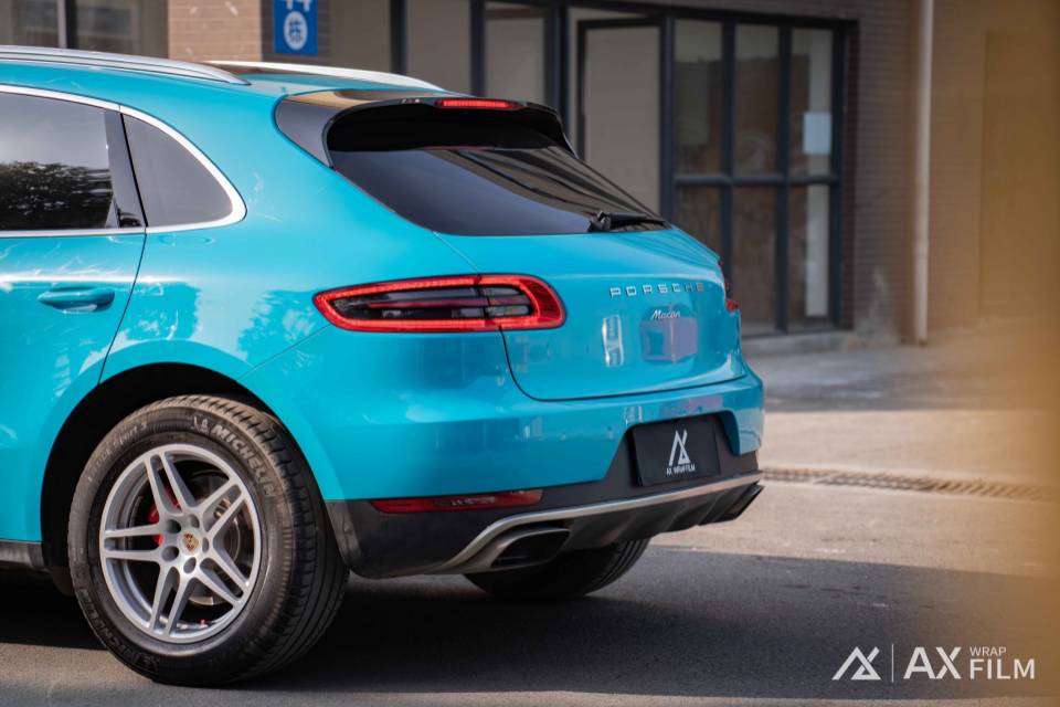 保时捷Macan｜AX-PET迈阿密蓝