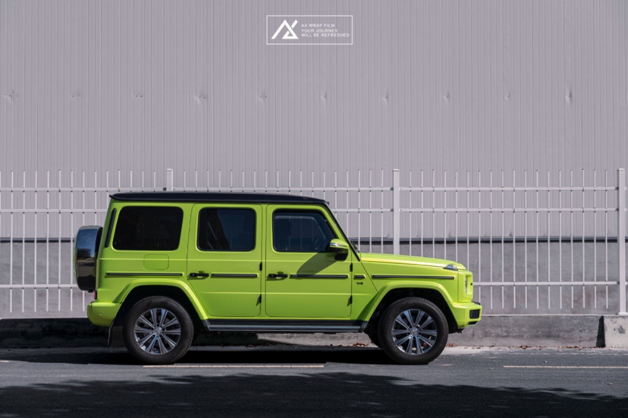 奔驰 G500｜AX-珊瑚荧光黄