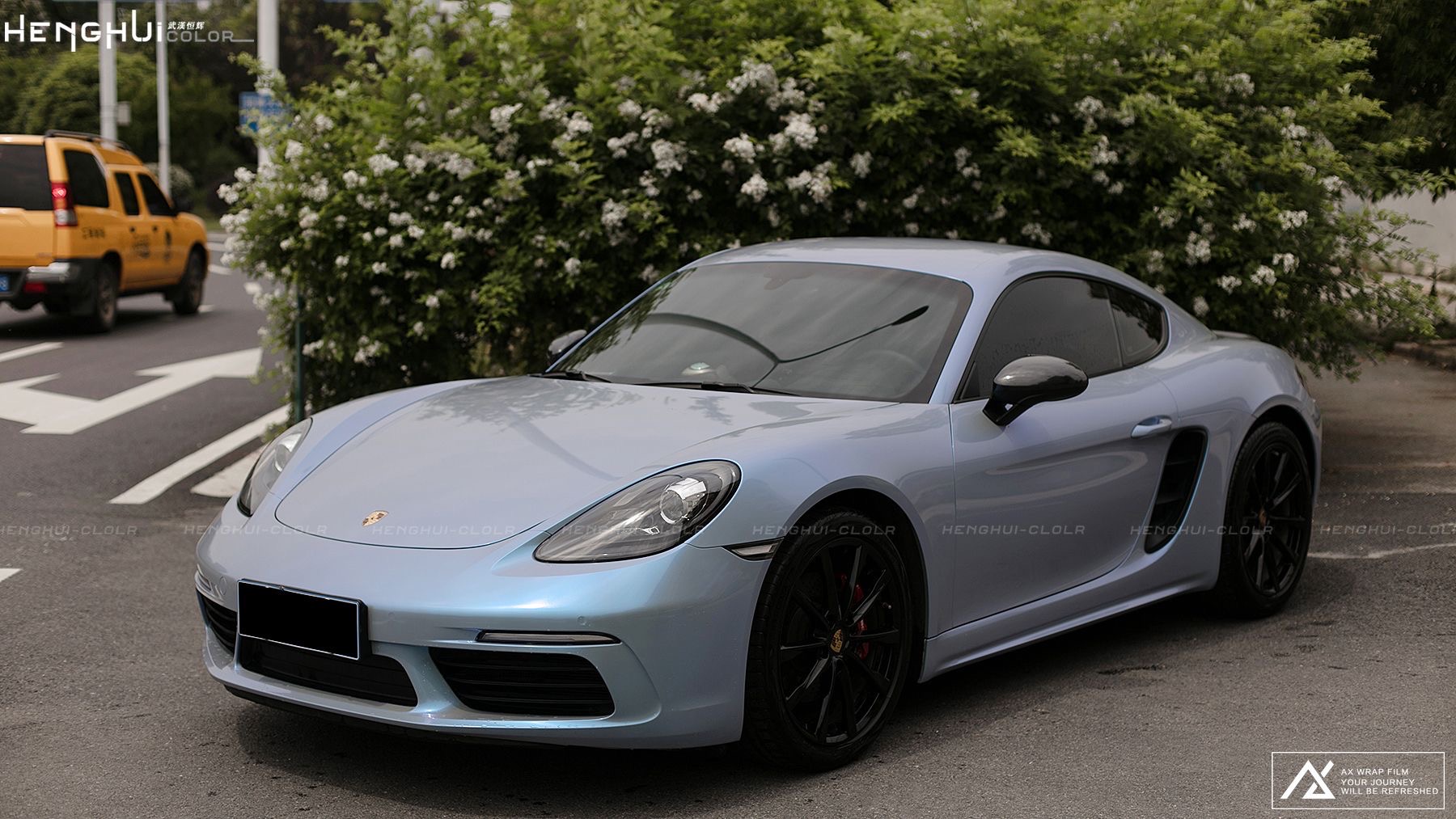 保时捷718 ｜AX-变色龙岩石灰