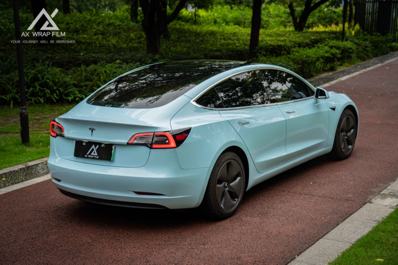 特拉斯 model3｜AX-PET冰川蓝