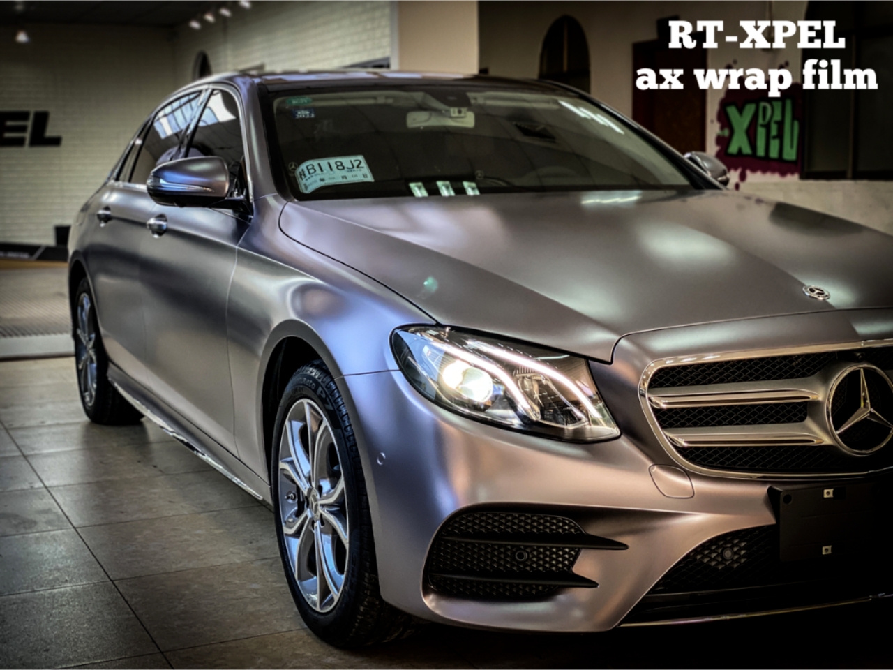 奔驰 E300｜AX-钛灰