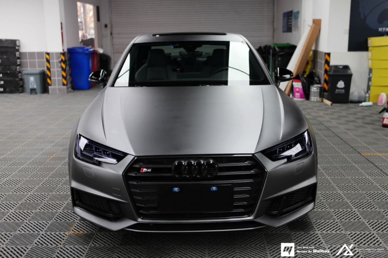 奥迪 S4｜AX-AMG山灰