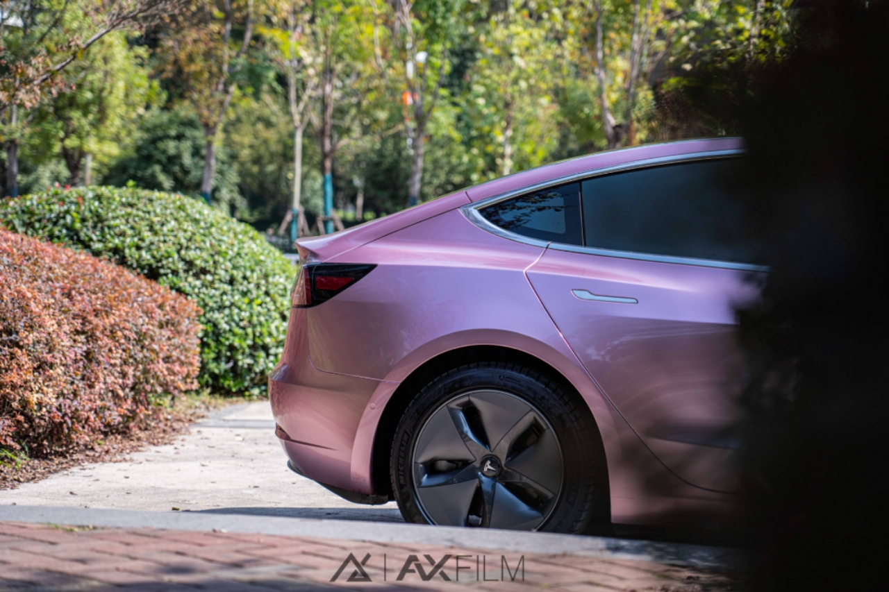 特斯拉 Model3｜AX-PET激情粉