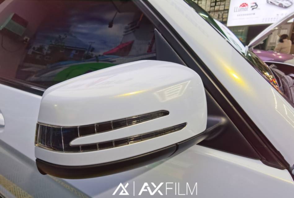 奔驰GLK300｜AX-珍珠白变金