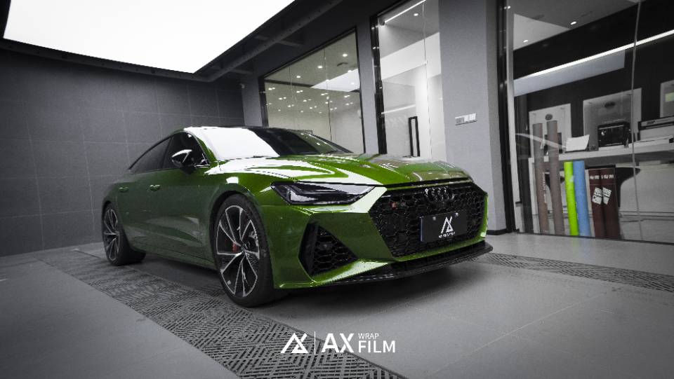 奥迪A7｜AX-索诺玛绿