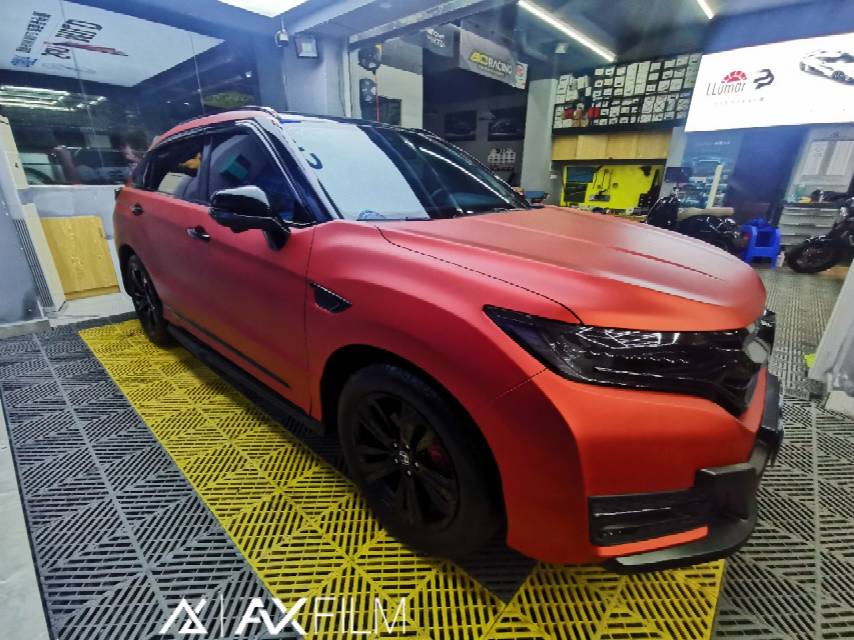 本田UR-V｜AX-PET亚面电镀金属红