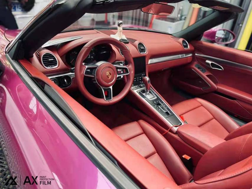 保时捷718｜AX-金属间红紫