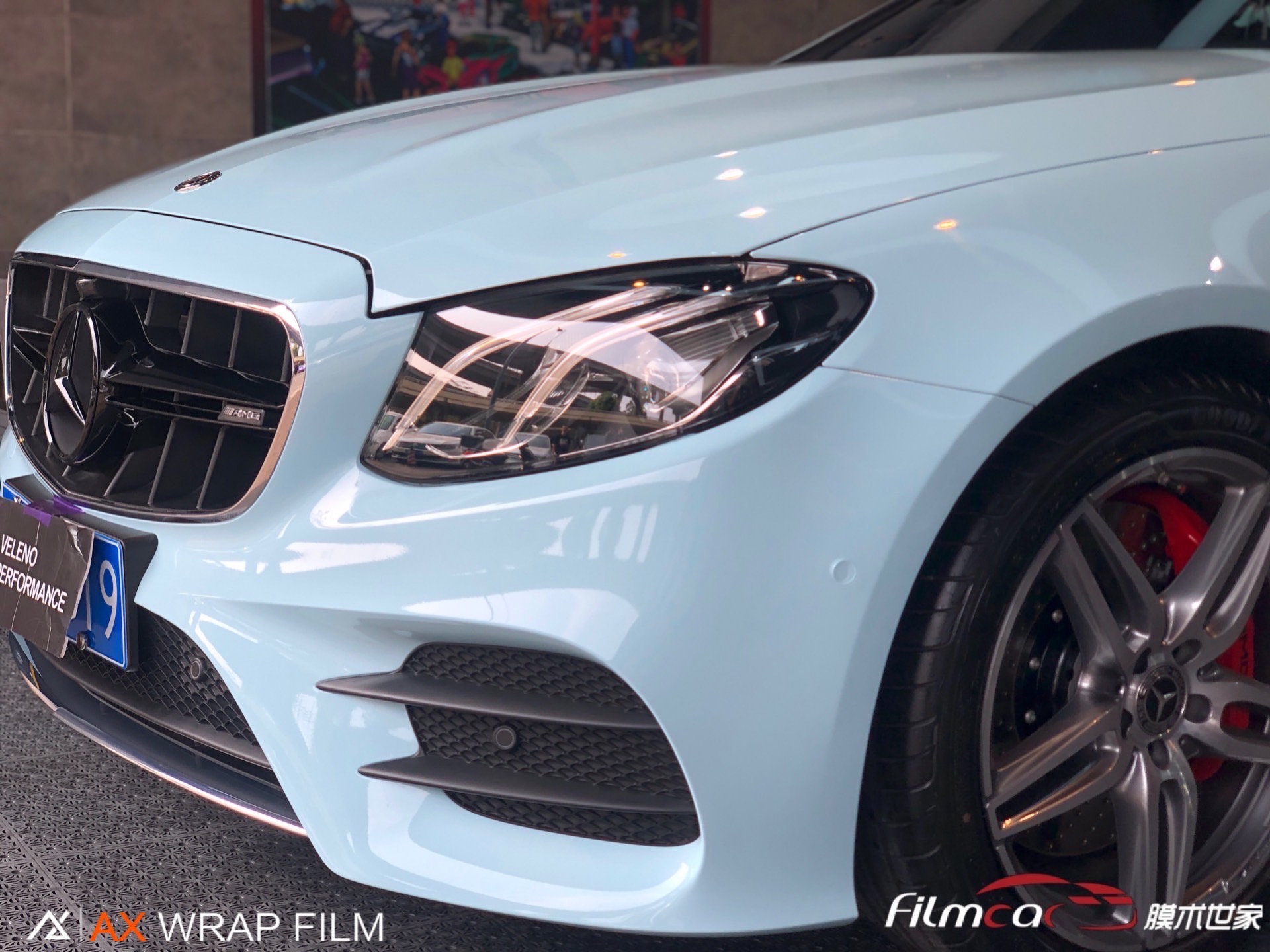 奔驰E53 ｜AX-冰川蓝