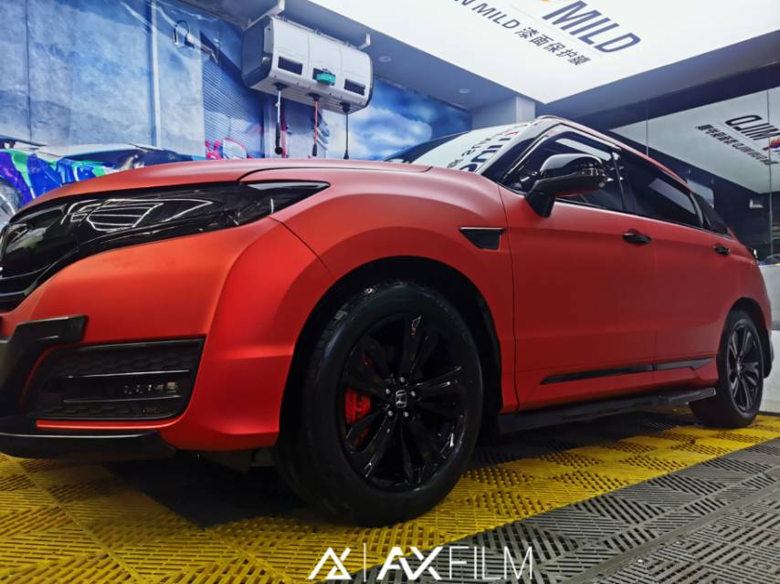 本田UR-V｜AX-PET亚面电镀金属红