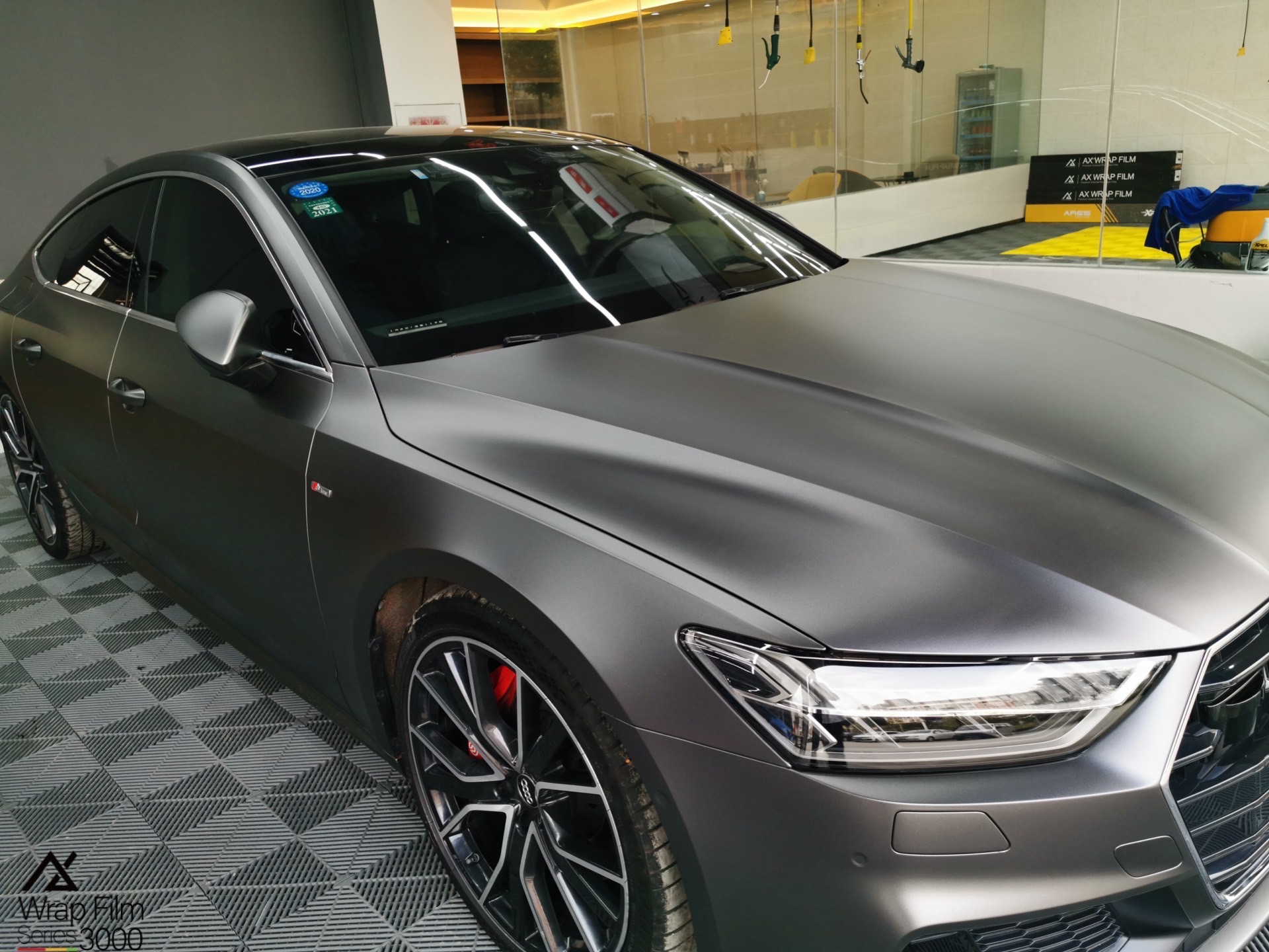 奥迪A7 ｜AX-AMG山灰