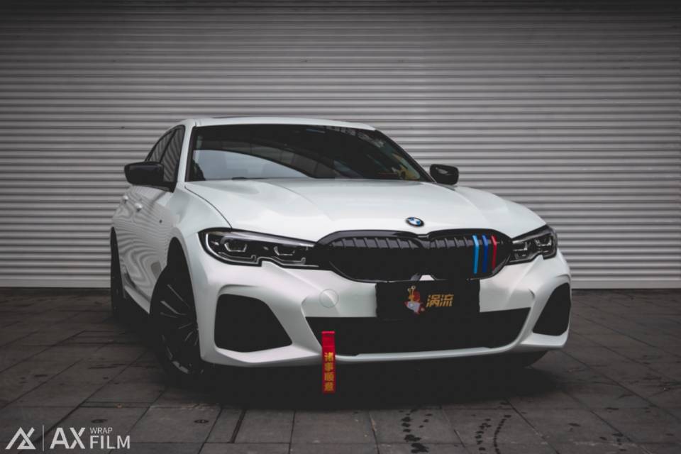 宝马325Li｜AX-珍珠白变红