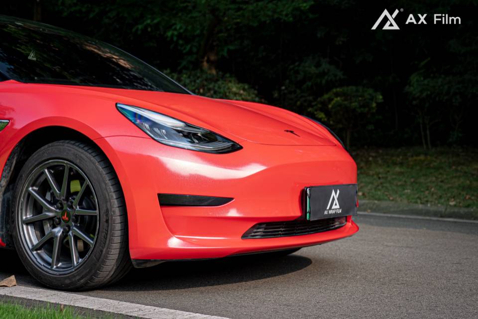 特斯拉Model3｜AX-珠光红