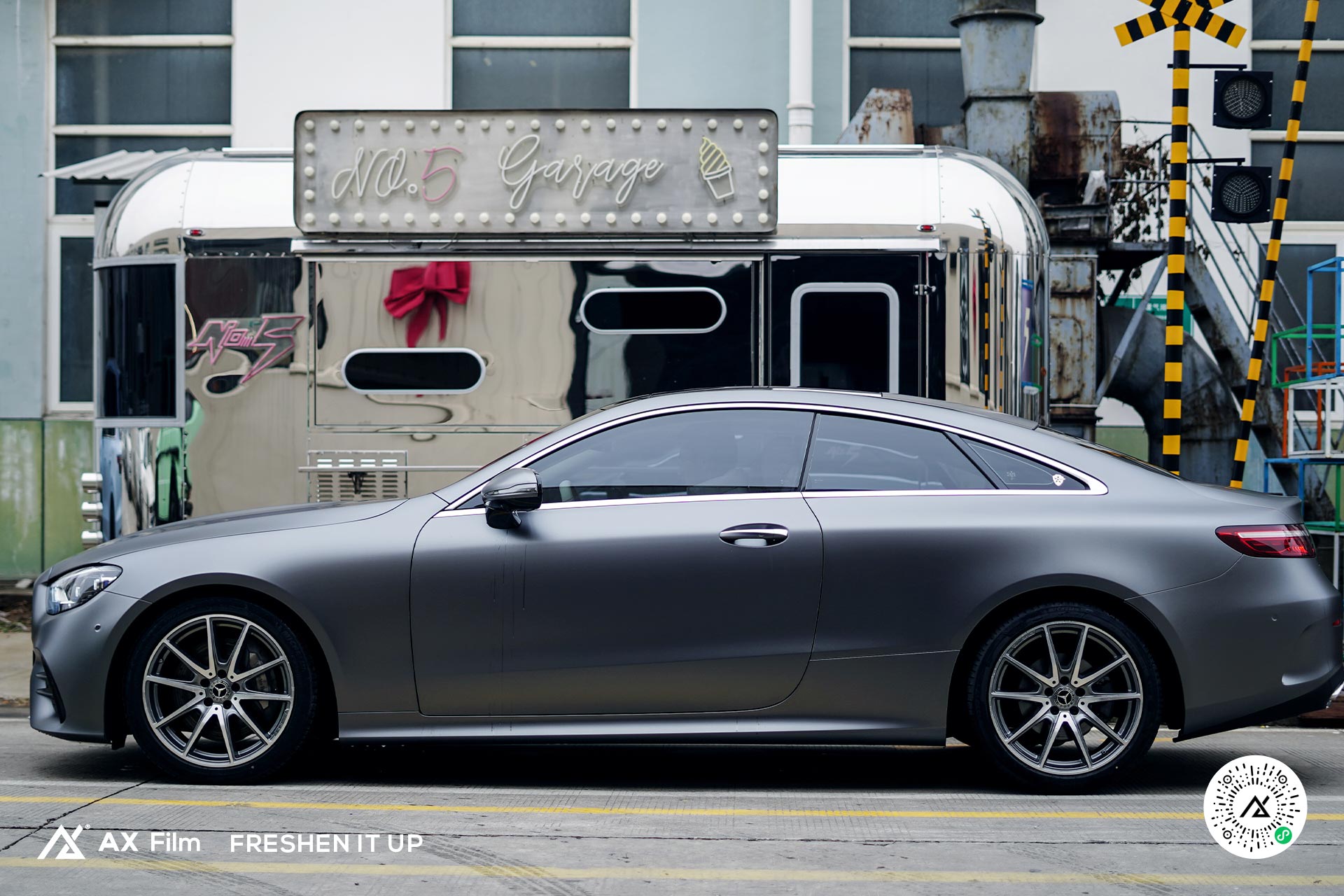 奔驰E级｜AX-山灰