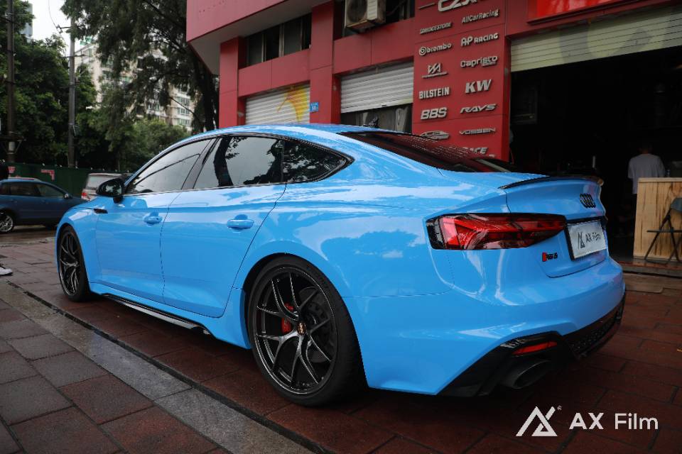 奥迪RS5｜AX-PET玻璃蓝