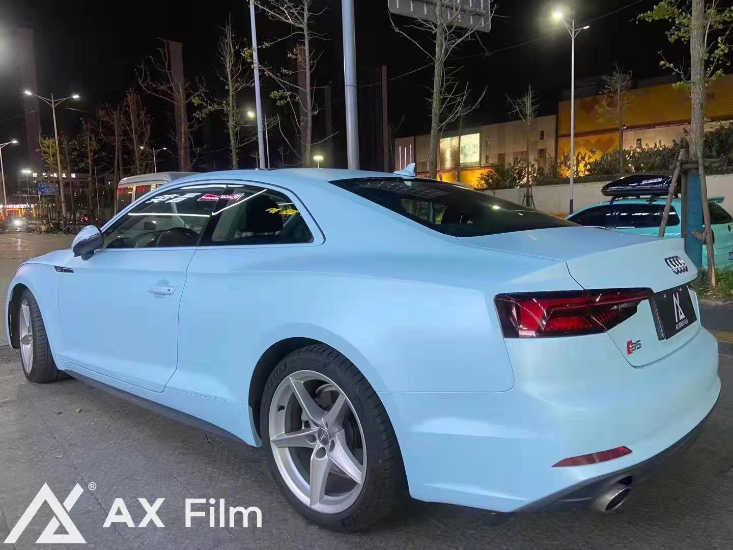 奥迪 A5｜AX-绸缎冰川蓝