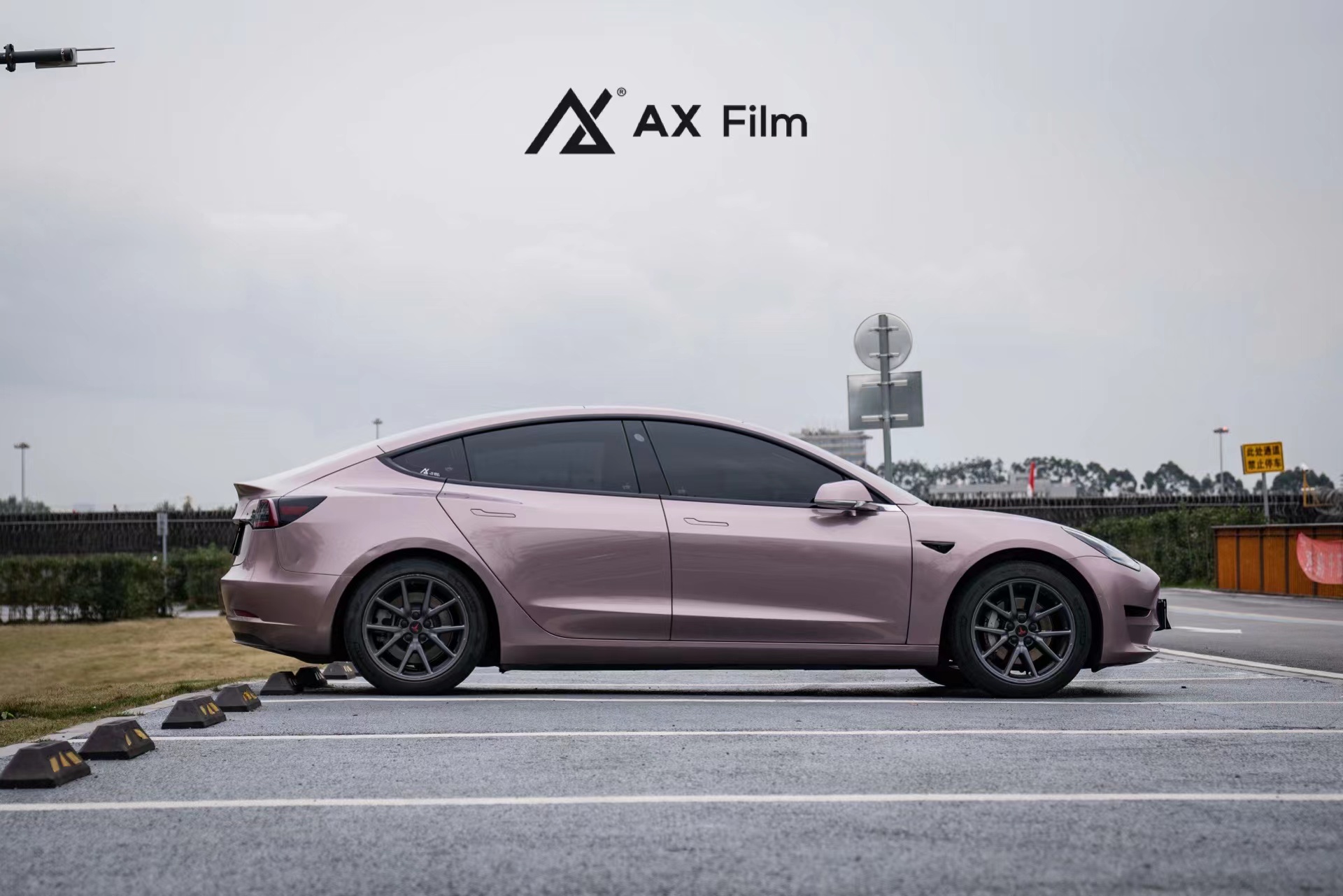 特斯拉model 3 | AX-冰莓粉