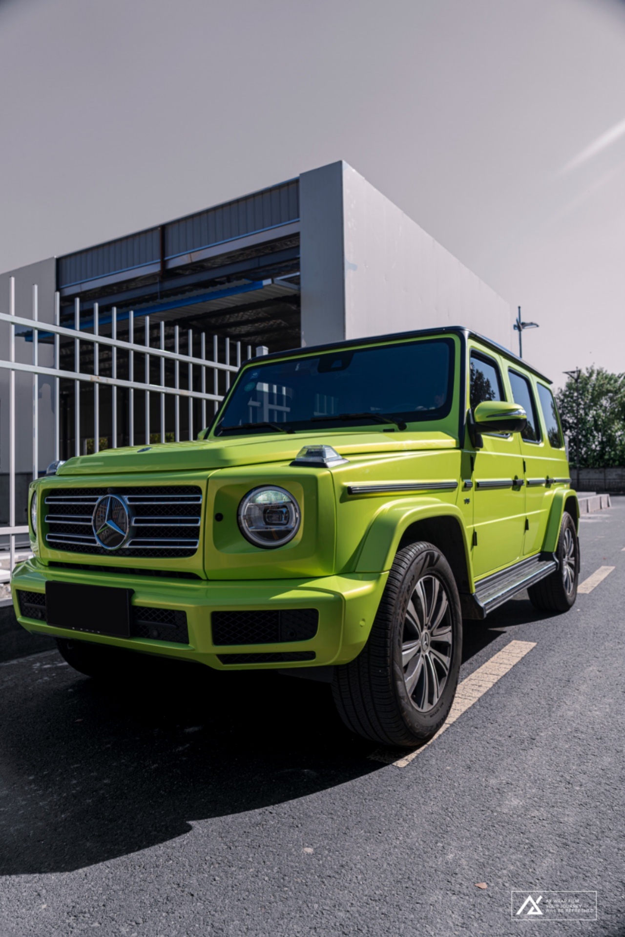 奔驰 G500｜AX-珊瑚荧光黄
