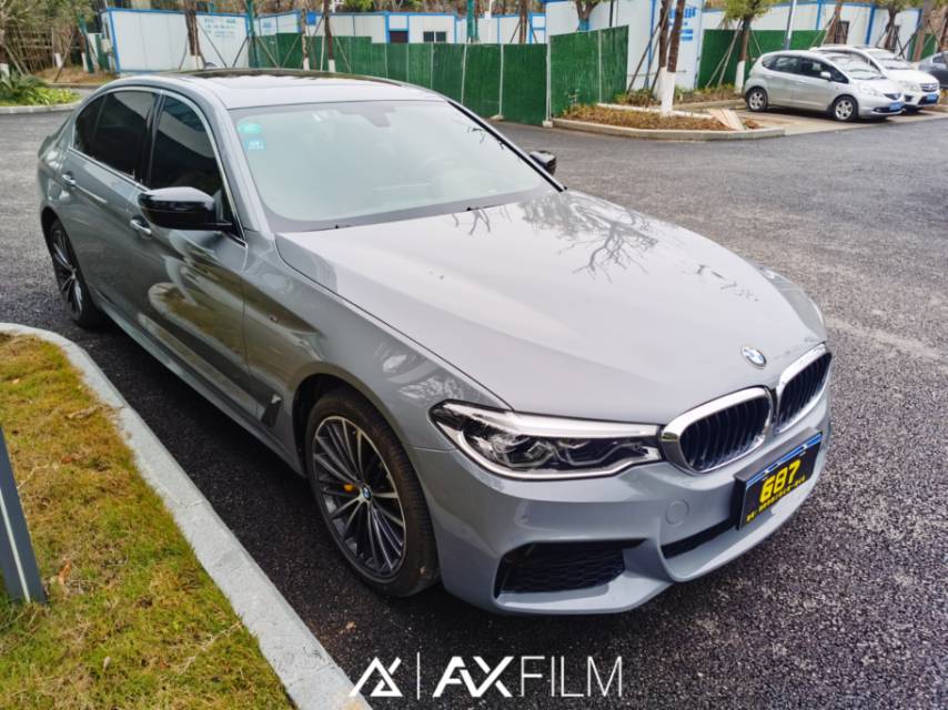 宝马530Li｜AX-PET高亮纳多灰
