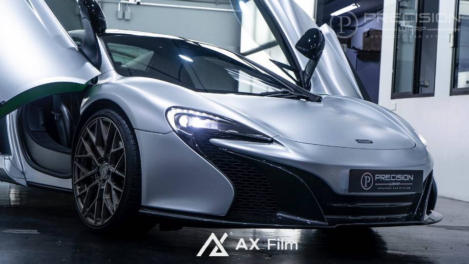 迈凯伦650s｜AX-电光金属银